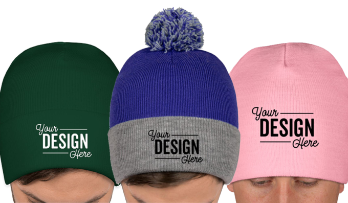 Stay Warm in Style with Embroidered Knit Hats - Custom Ink