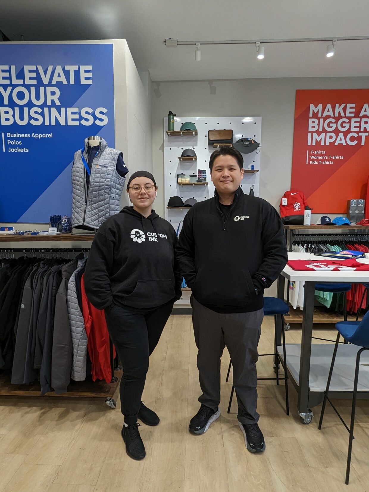 Exploring the Custom Ink Showroom Experience With Victor Fong - Custom Ink